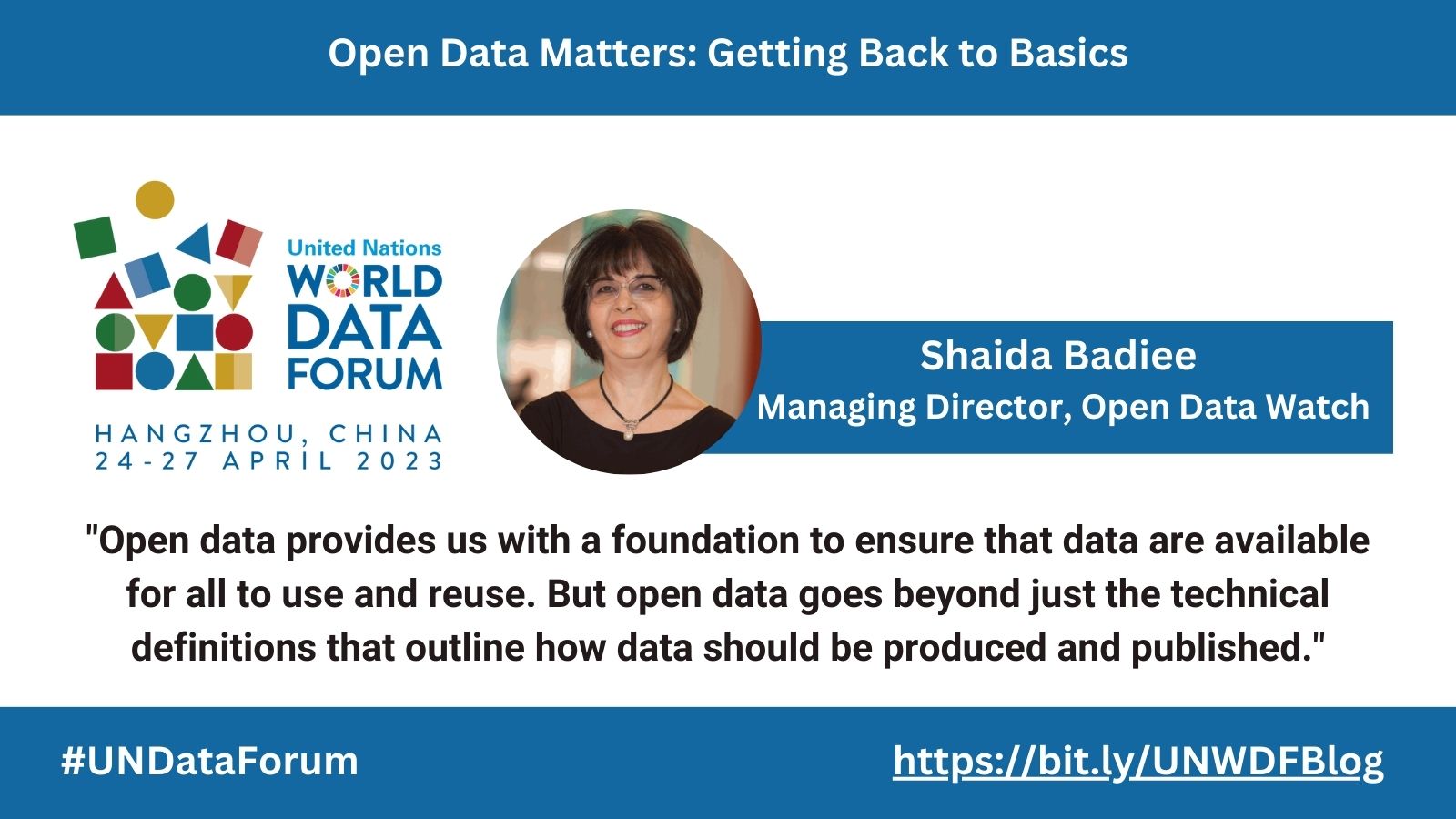 Open Data Matters: Getting Back to Basics – Open Data Watch