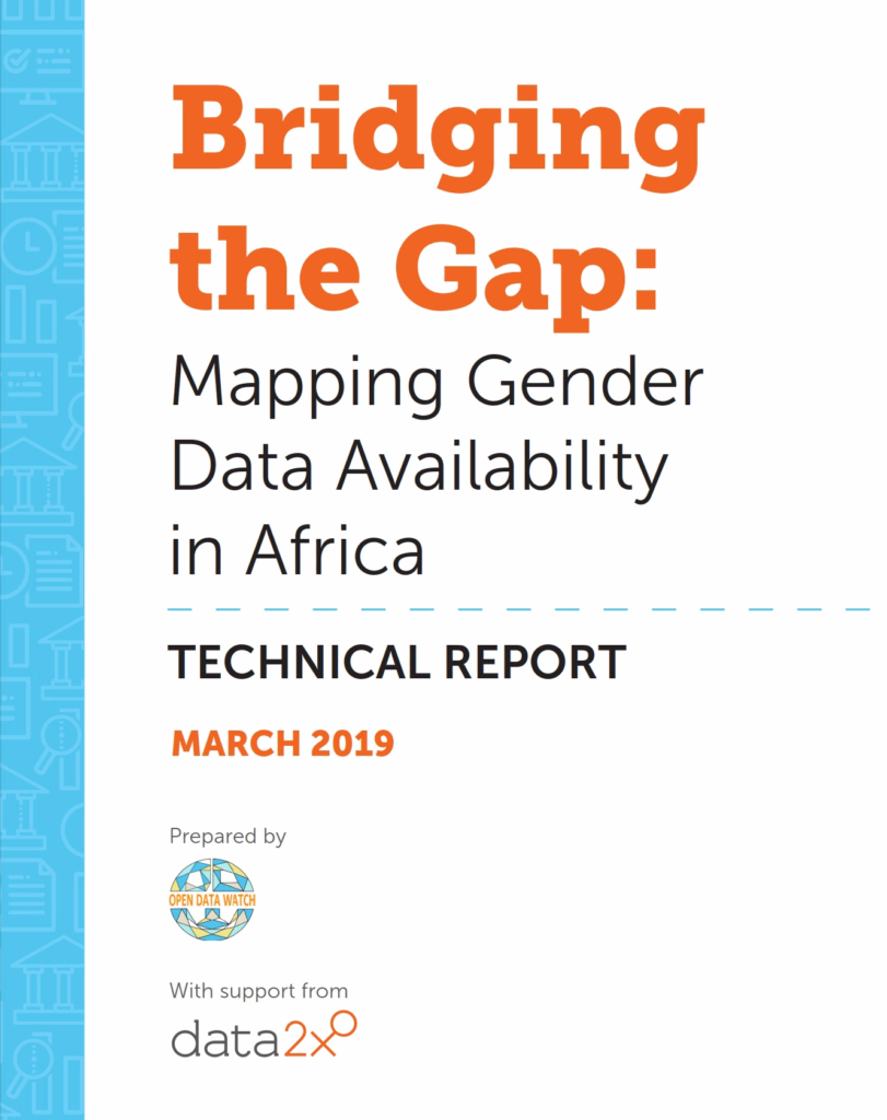 Bridging Gender Data Gaps in Africa – Open Data Watch