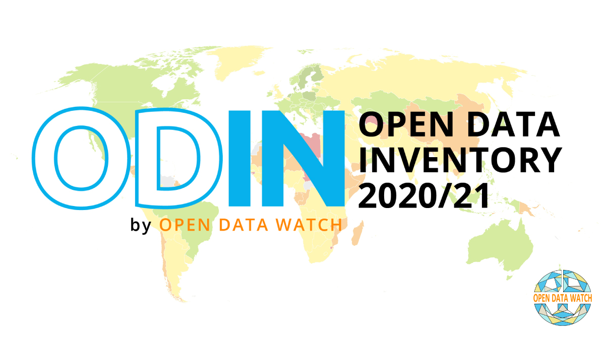 ODIN Open Data Inventory 2020/21 Executive Summary – Open Data Watch