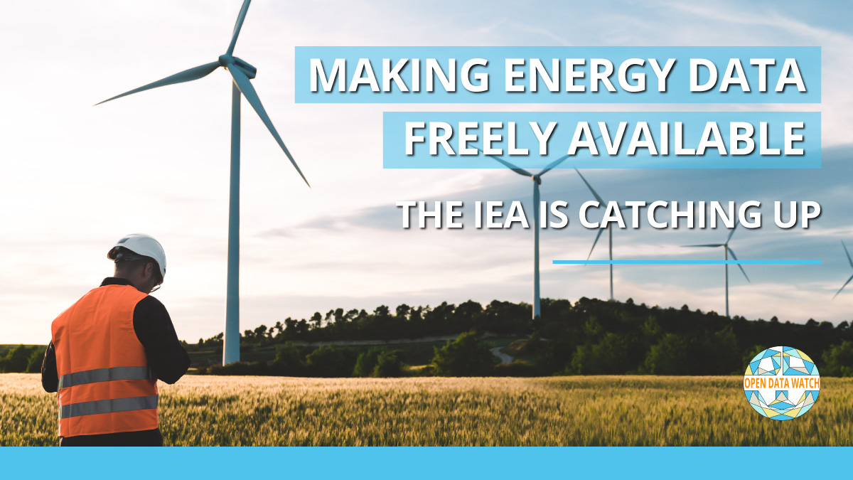 Freeing Energy Data – Open Data Watch