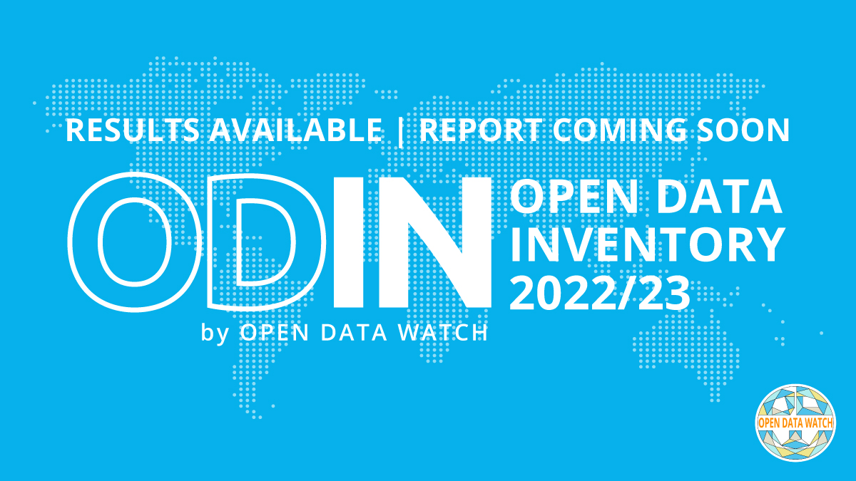 First Look at ODIN 2022/23 Rankings – Open Data Watch