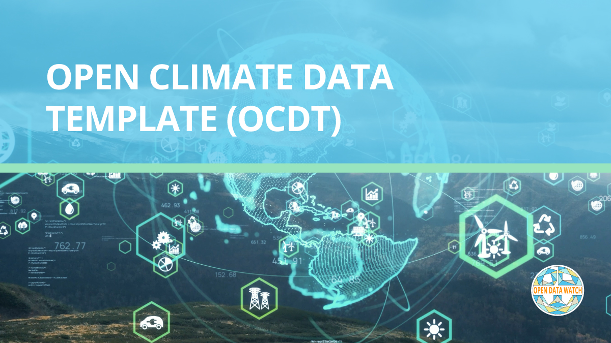 Where to Find Open Climate Data: OCDT – Open Data Watch