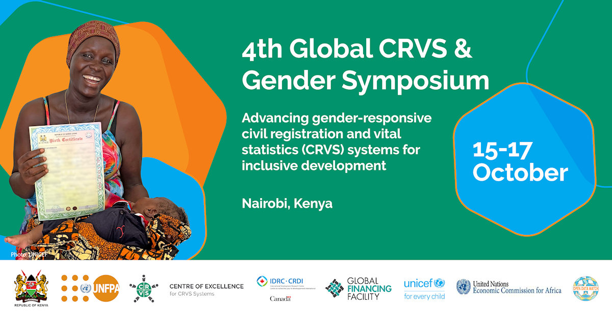 Reflections from the 4th Global CRVS and Gender Symposium – Open Data Watch