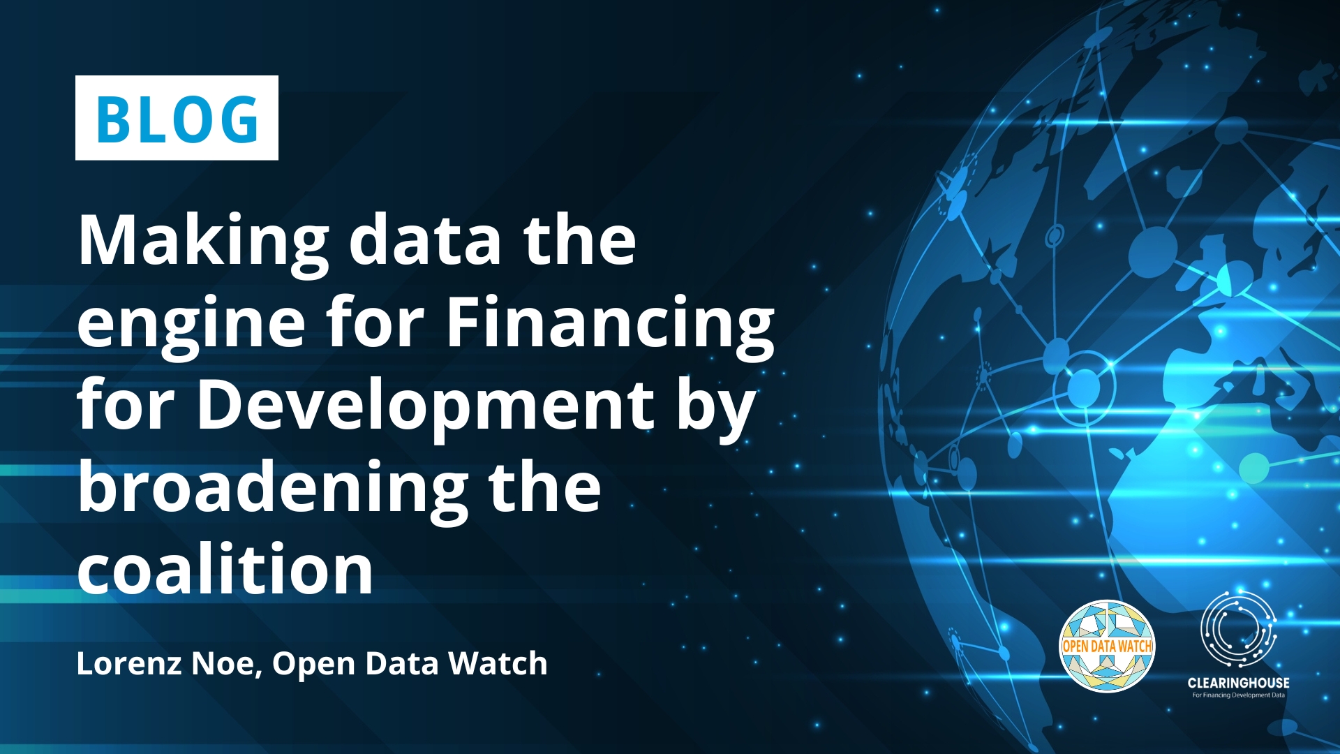 Data Fuels Financing for Development via Broader Coalition – Open Data ...