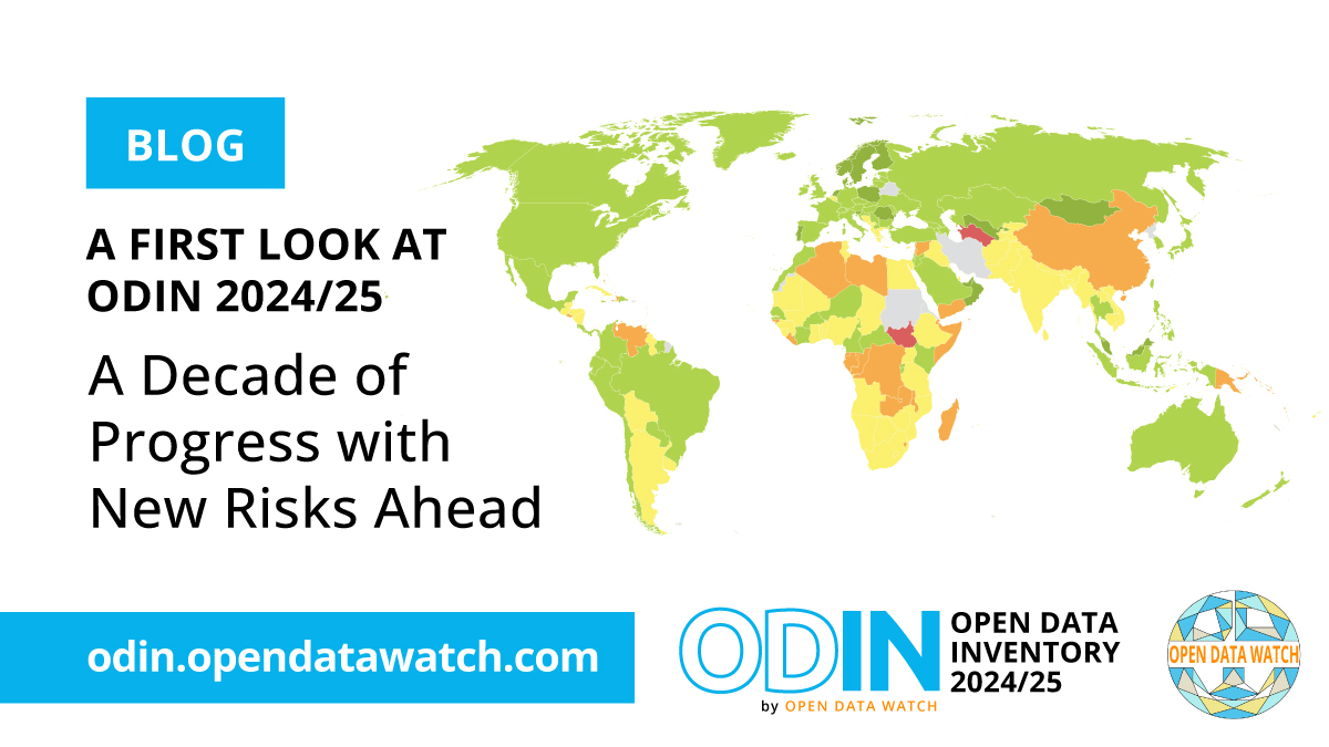 ODIN 2024/25: A Decade of Progress with New Risks Ahead – Open Data Watch